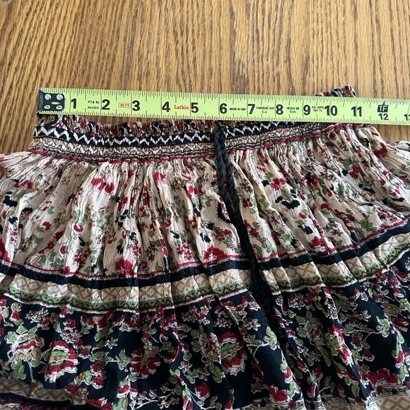 Skirts | Indian Rayon Skirt Long Skirt Ethnic Boho Hippie Retro Sz S ...